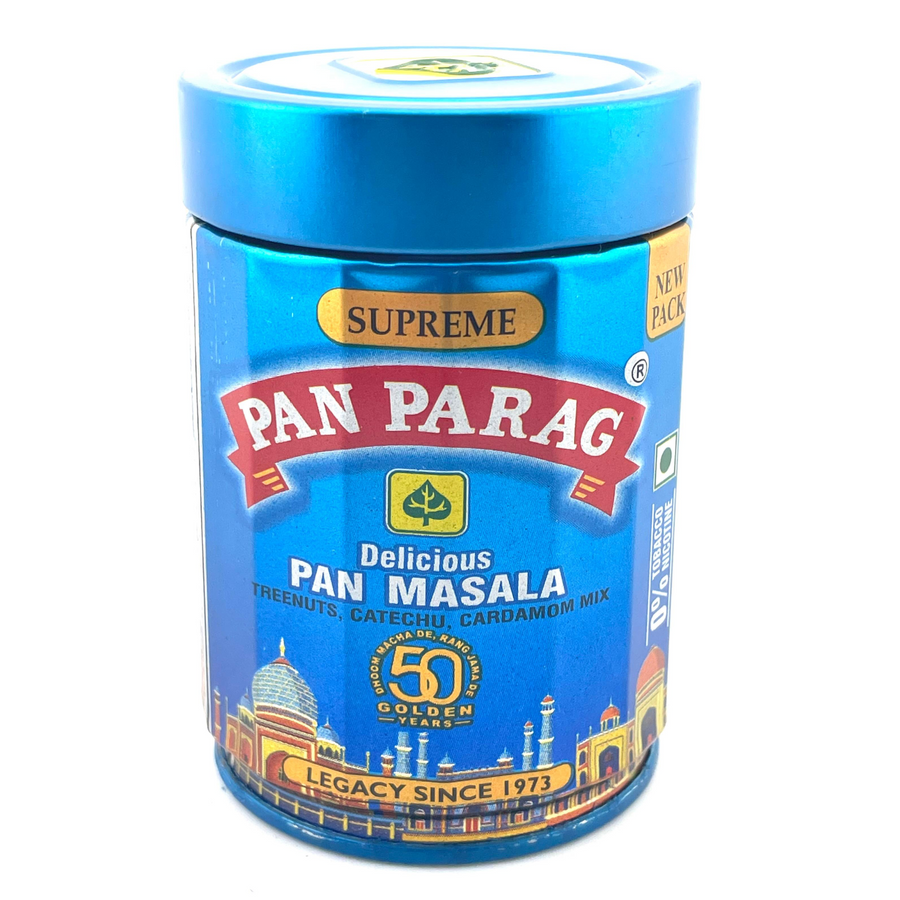 Supreme Pan Parag – Export Quality Pan Masala, 100g per Can – GutkhaUSA